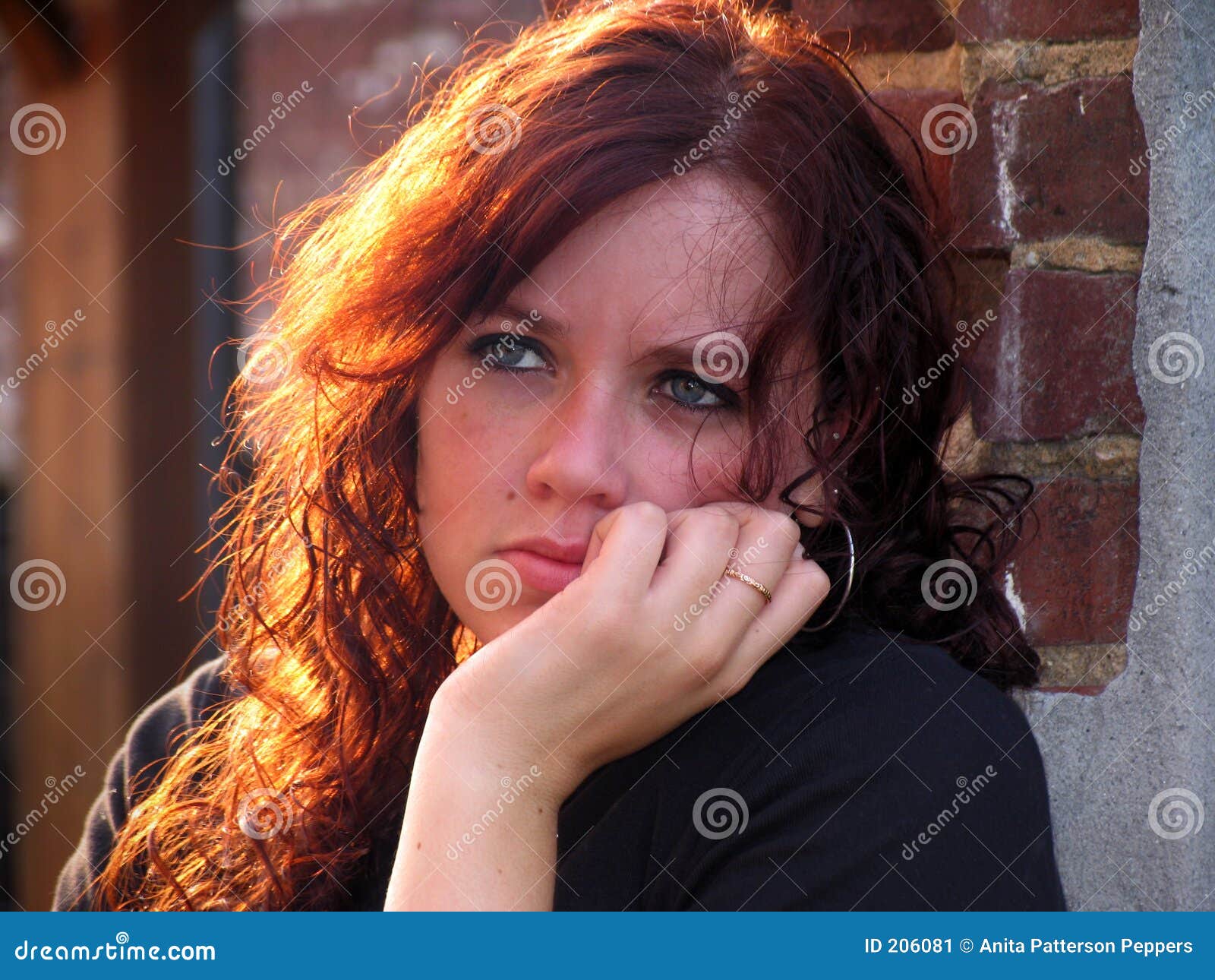 Sadness stock image. Image of person, mood, emotion, lonesome - 206081