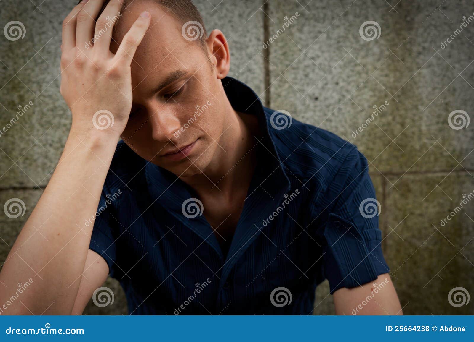 Sadness stock photo. Image of people, person, portrait - 25664238