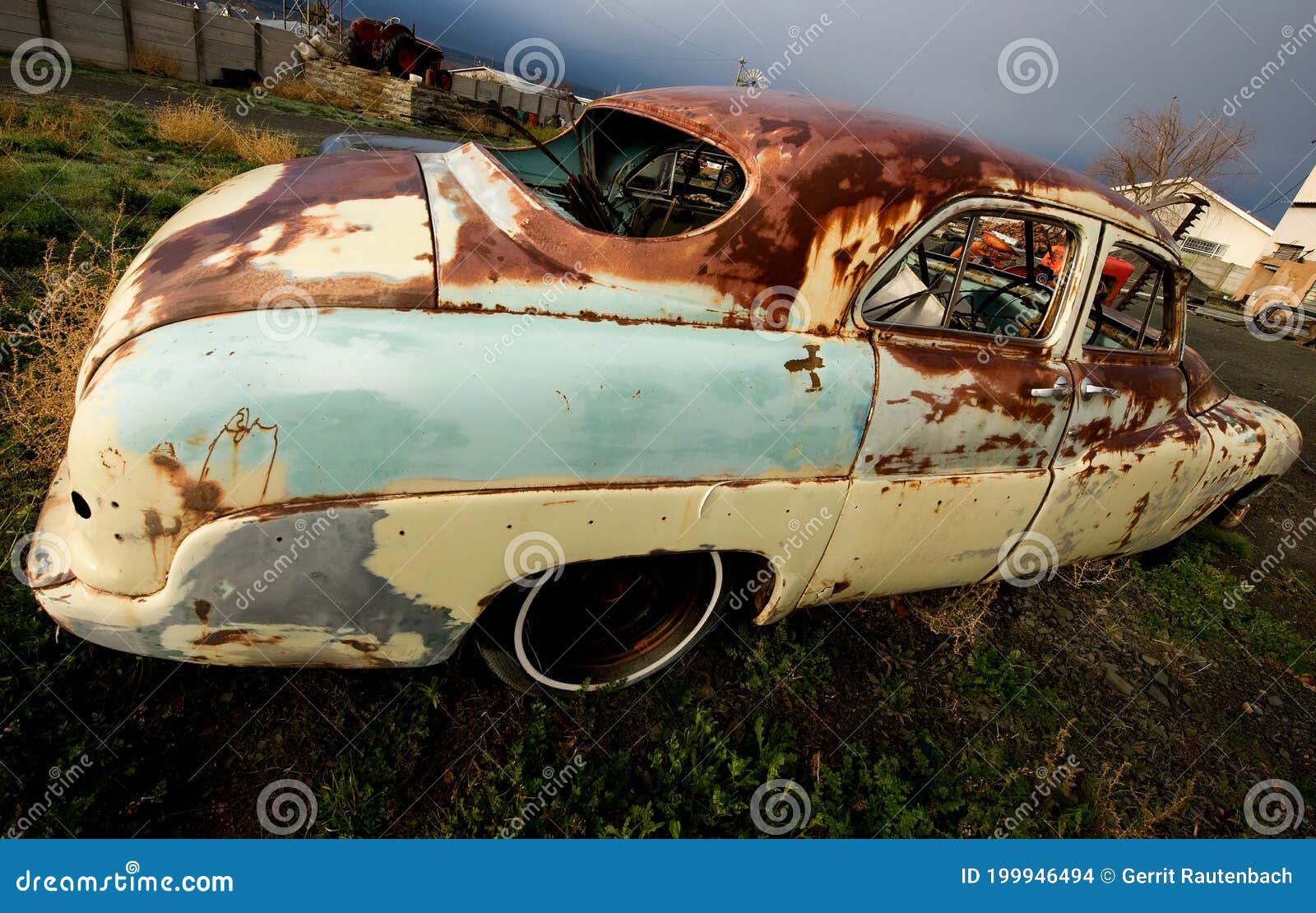 The Sadness of a Once Proud Car Now Dead and Gone Stock Photo - Image ...