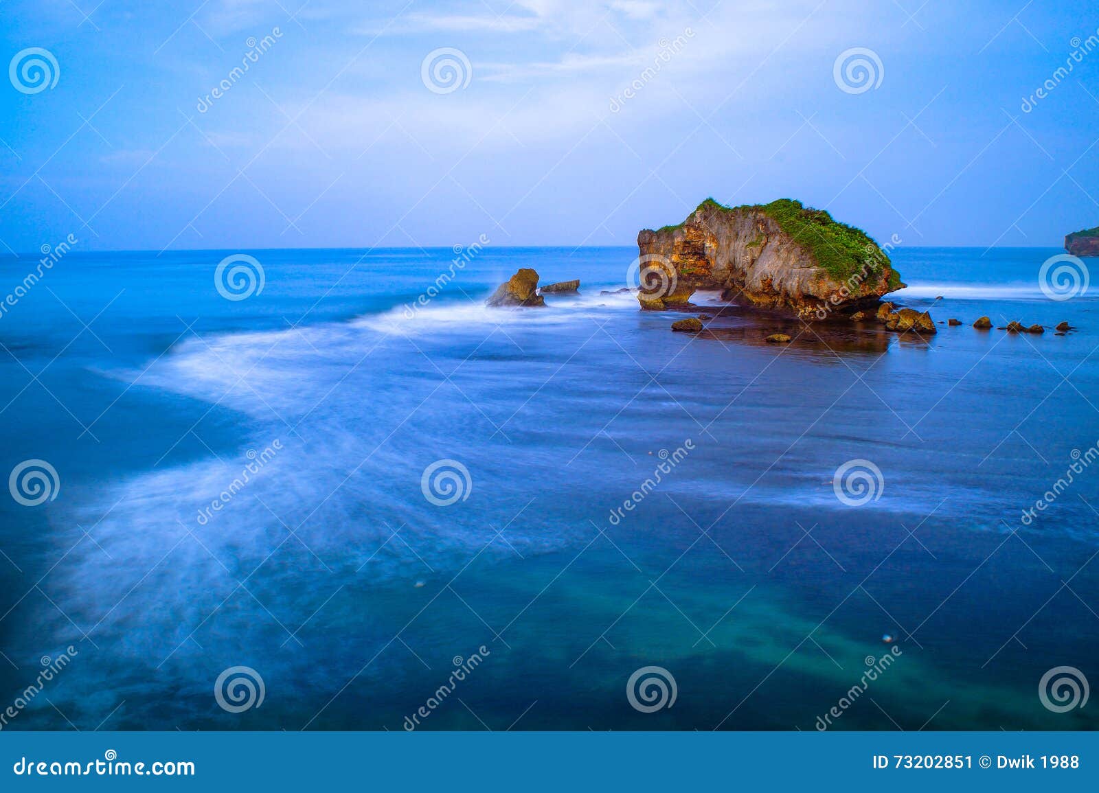 Sadranan Beach stock image. Image of summer, tropics - 73202851