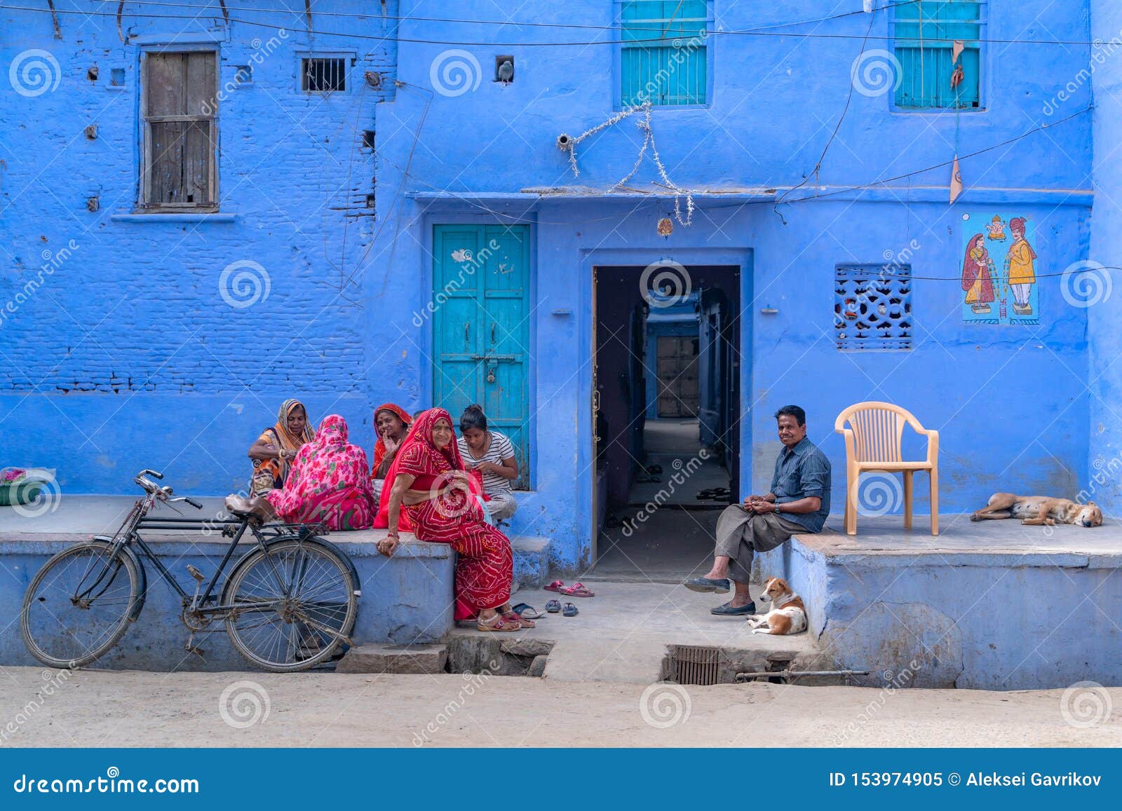 Sadri/India-12.07.2019:the Beautiful Streets of Sadri Editorial Image ...