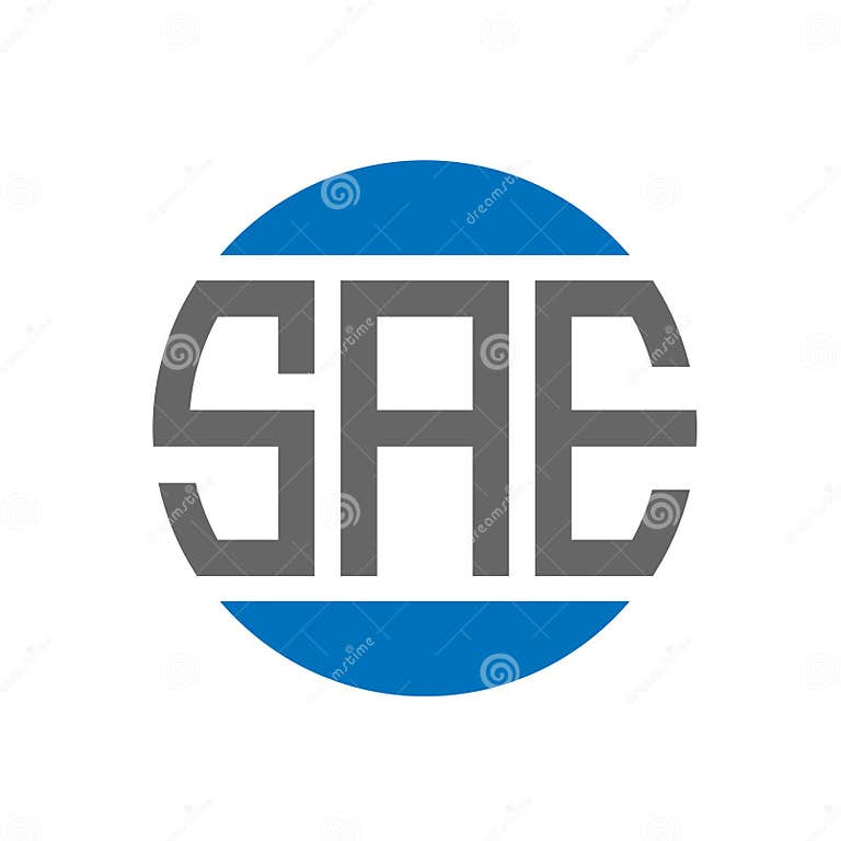 SAE Letter Logo Design on White Background. SAE Creative Initials ...