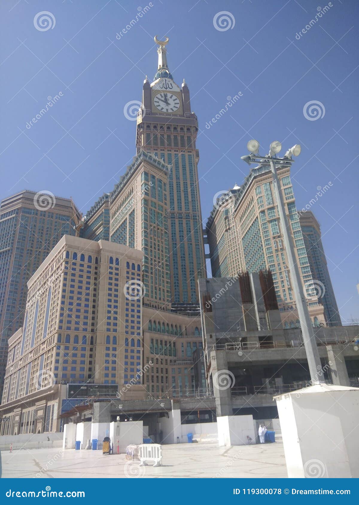 Safa tower editorial stock photo. Image of clock, safa - 119300078