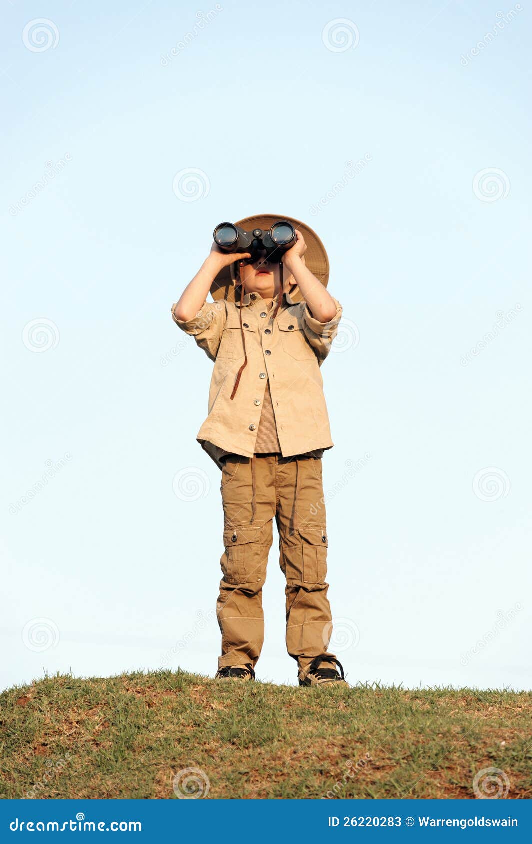 Safari boy stock image. Image of child, active, park - 26220283
