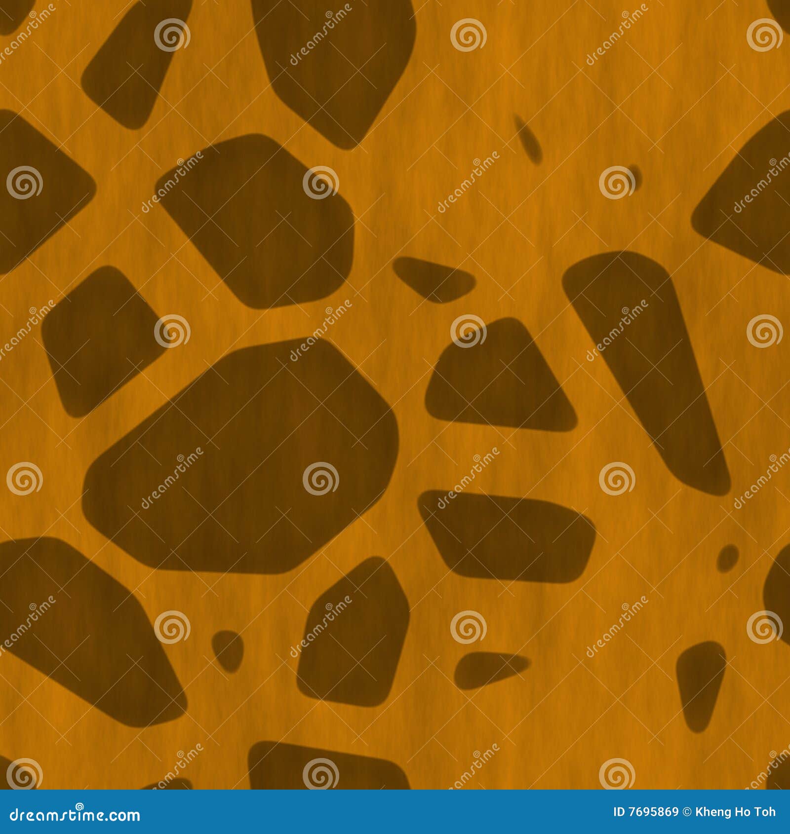 Safari Jungle Themed Seamless Background Stock Illustration ...