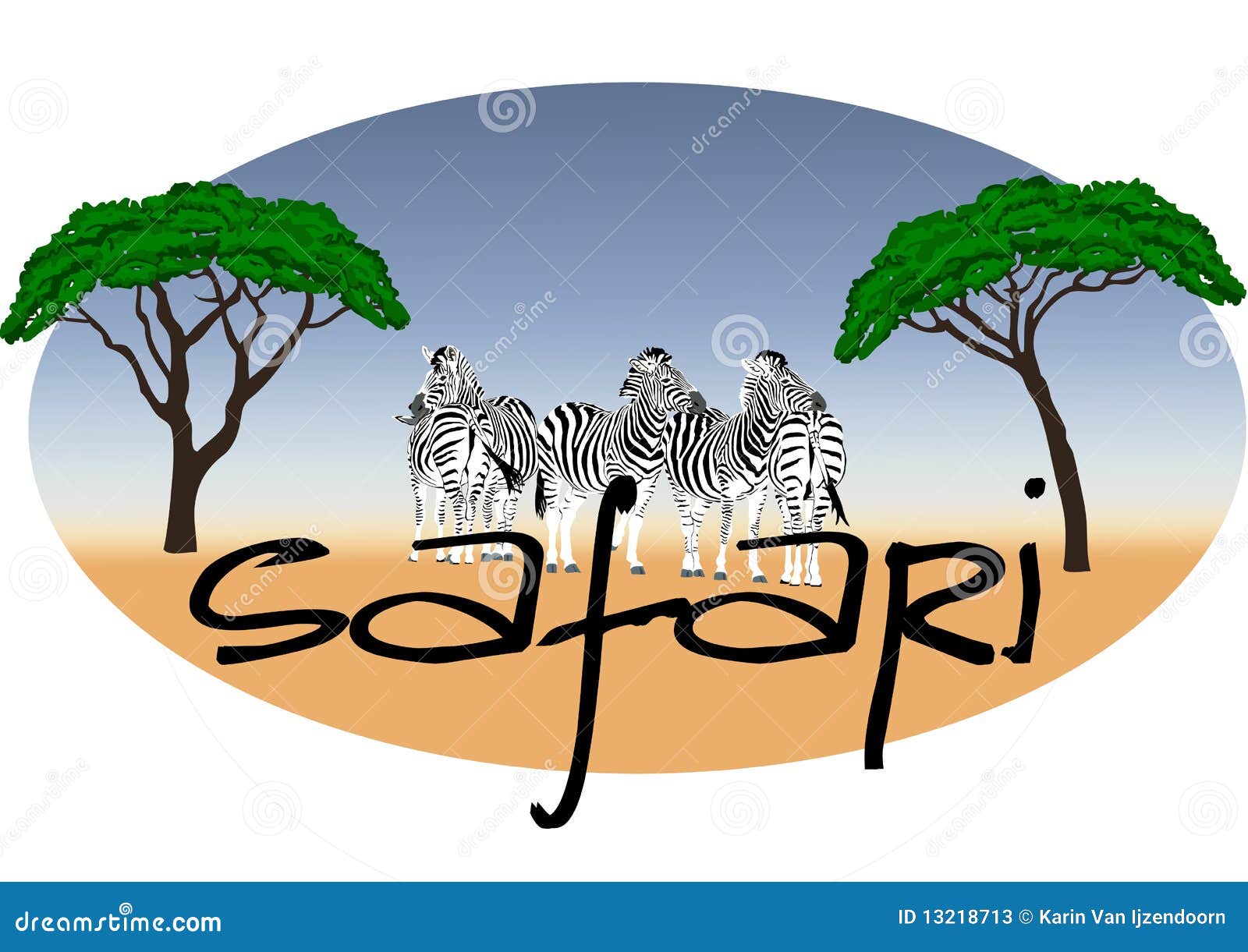 Safari logo Africa stock illustration. Illustration of illustrations ...