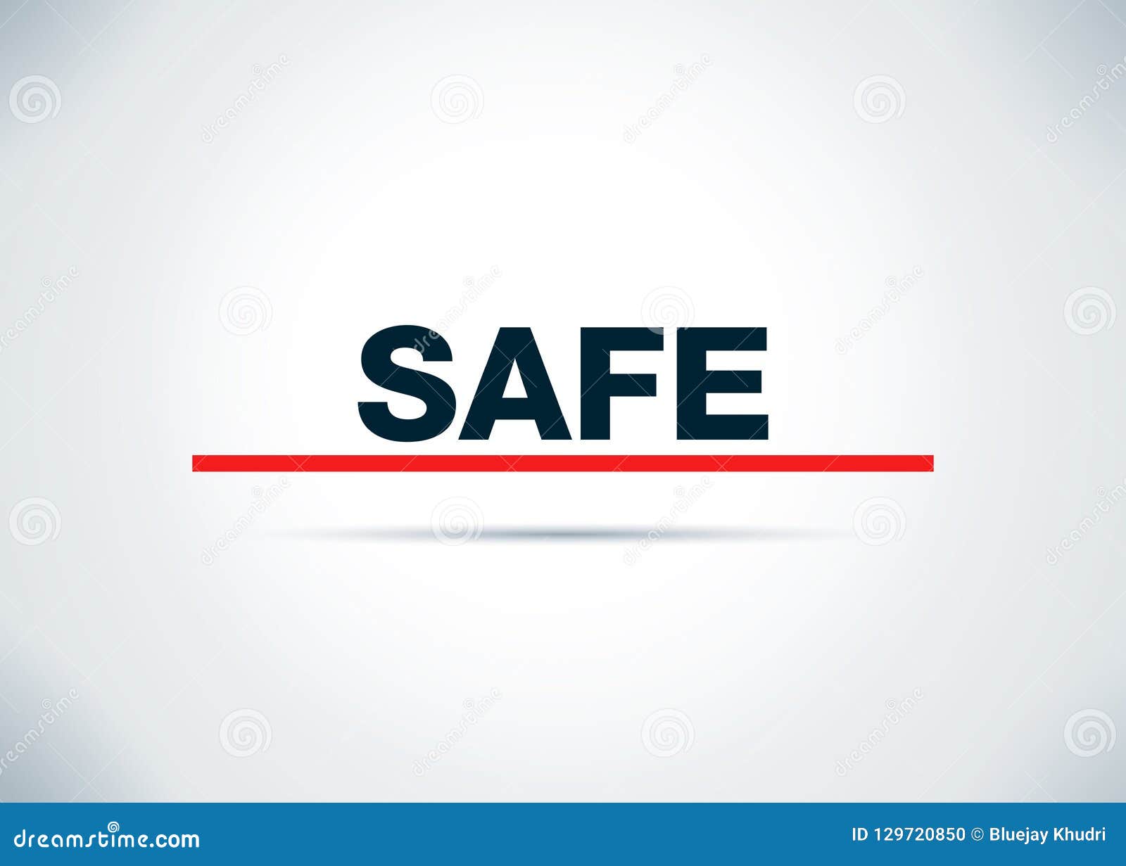 Safe Abstract Flat Background Design Illustration Stock Illustration ...