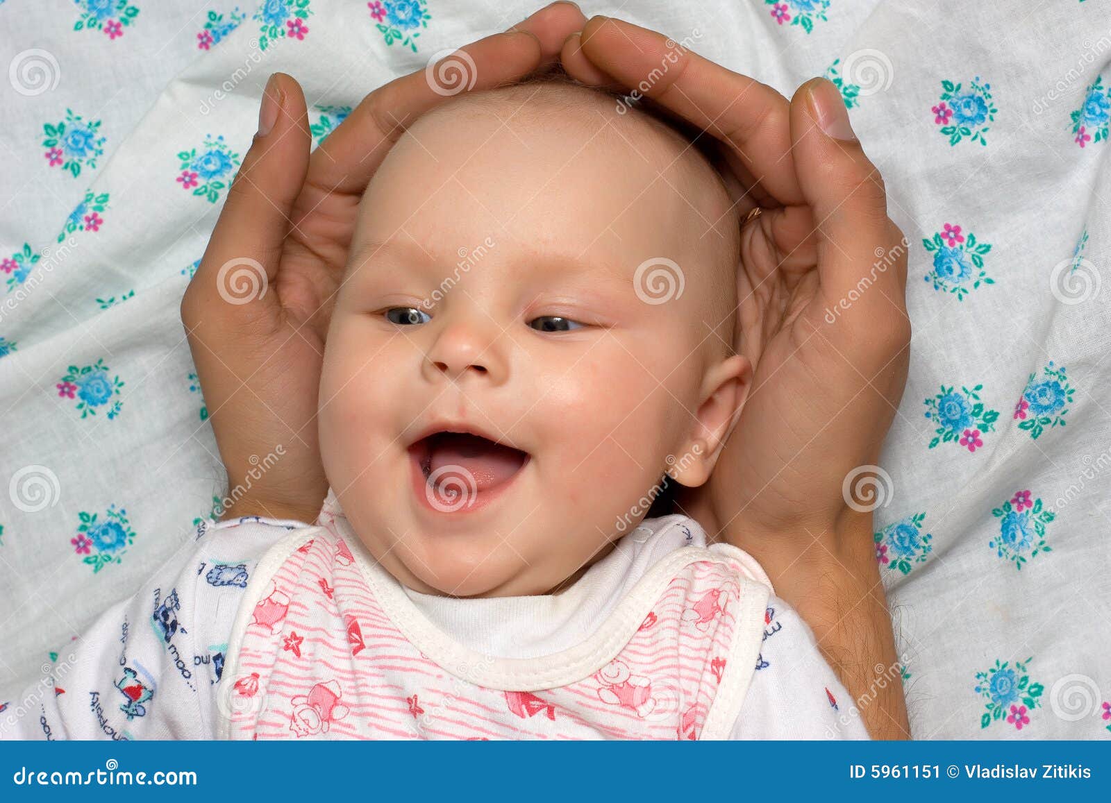 Safe baby stock image. Image of cute, girl, clean, peace - 5961151