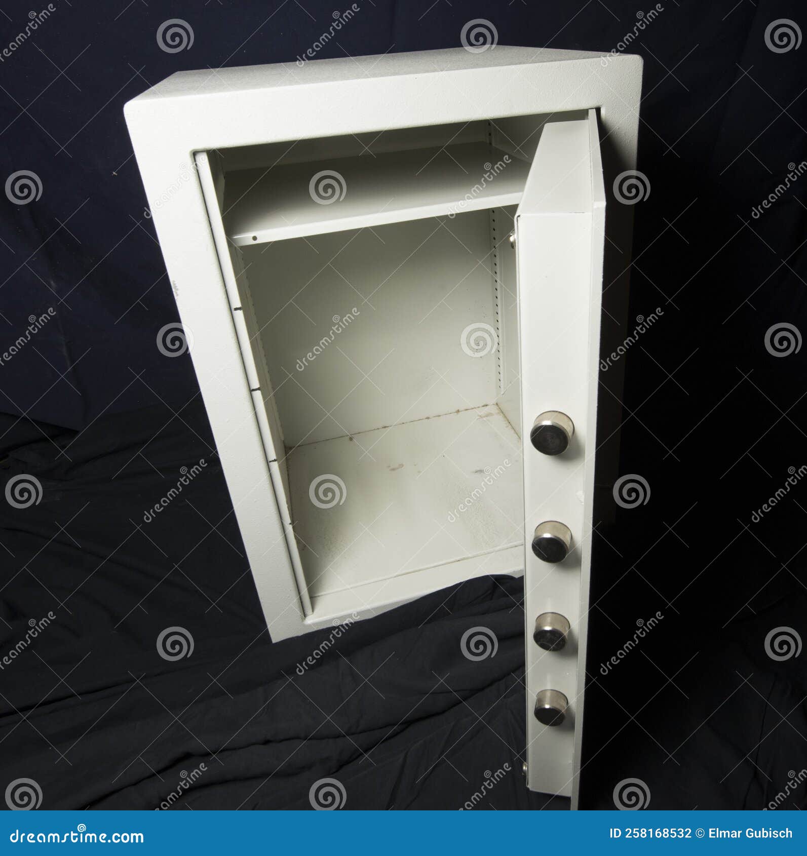 Safe in a Bank for Securing Money Stock Photo - Image of credit ...