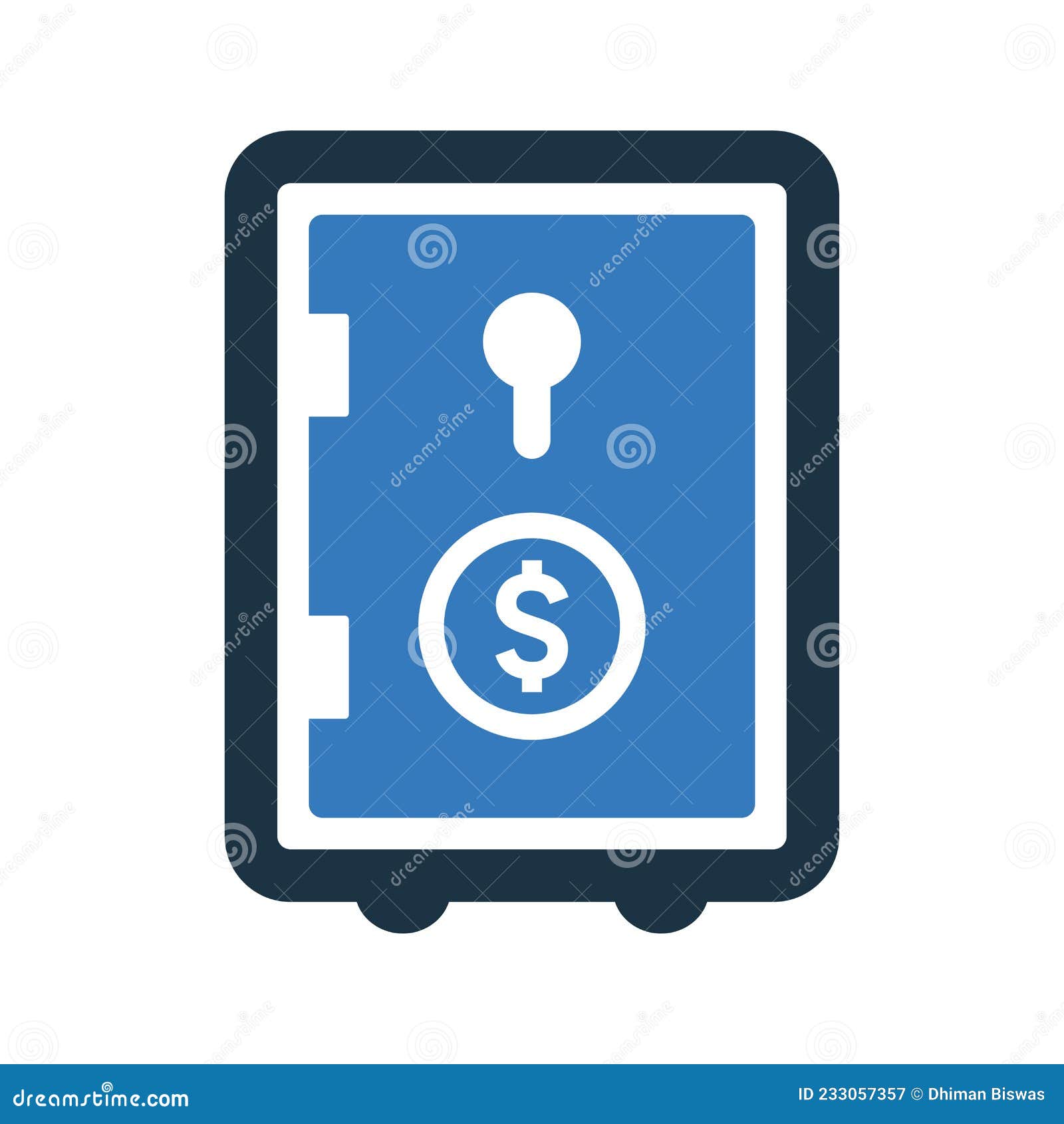Safe, Banking, Protection Icon. Simple Editable Vector Design Isolated ...