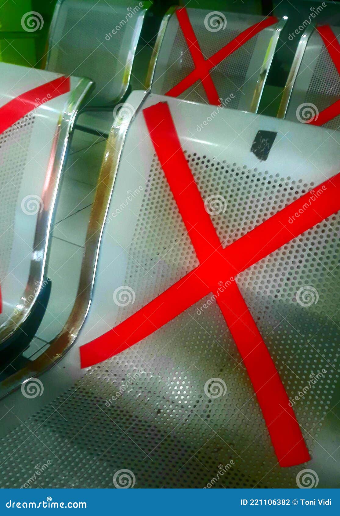 Safe bench stock photo. Image of bench, corona, distancing - 221106382