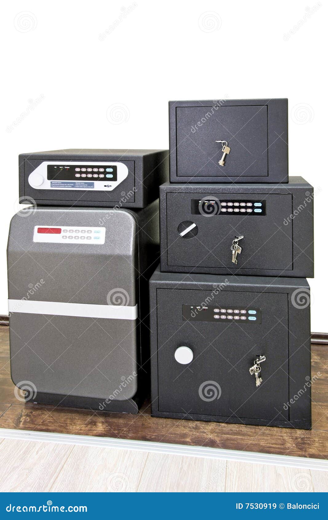 Safe box stock image. Image of secret, steel, financial - 7530919