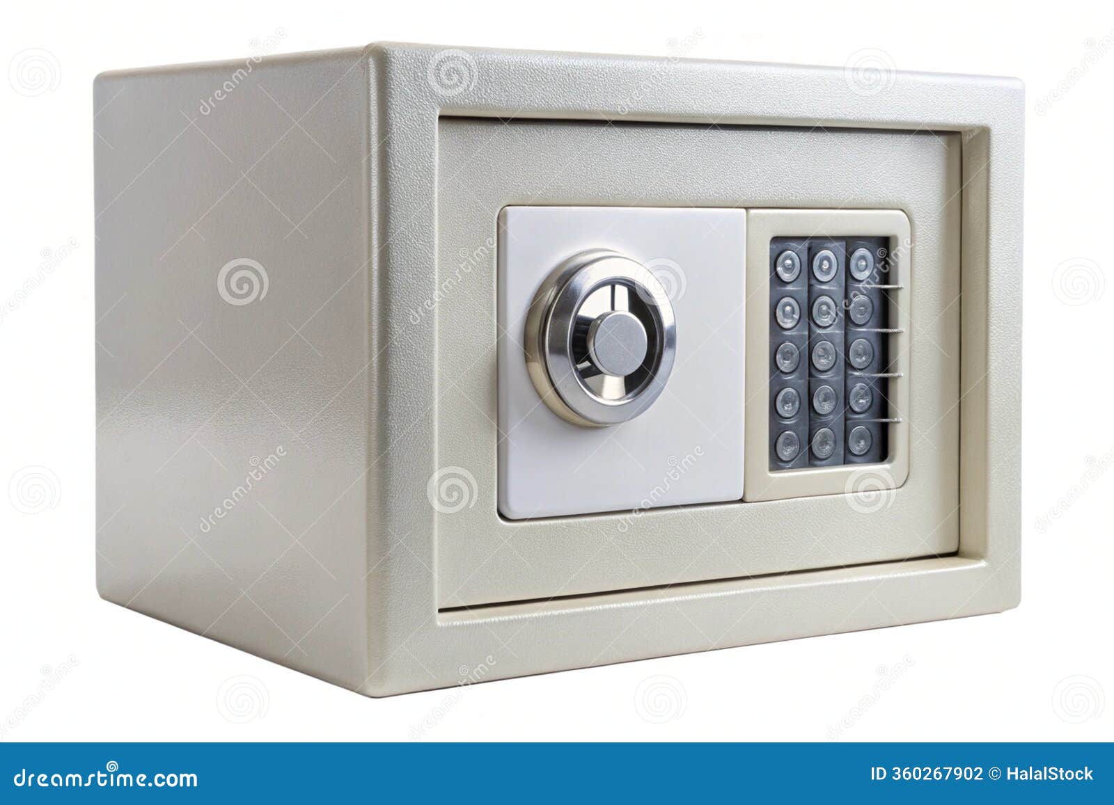 Safe Box Code Lock Isolated on White with Clipping Path Included Stock ...