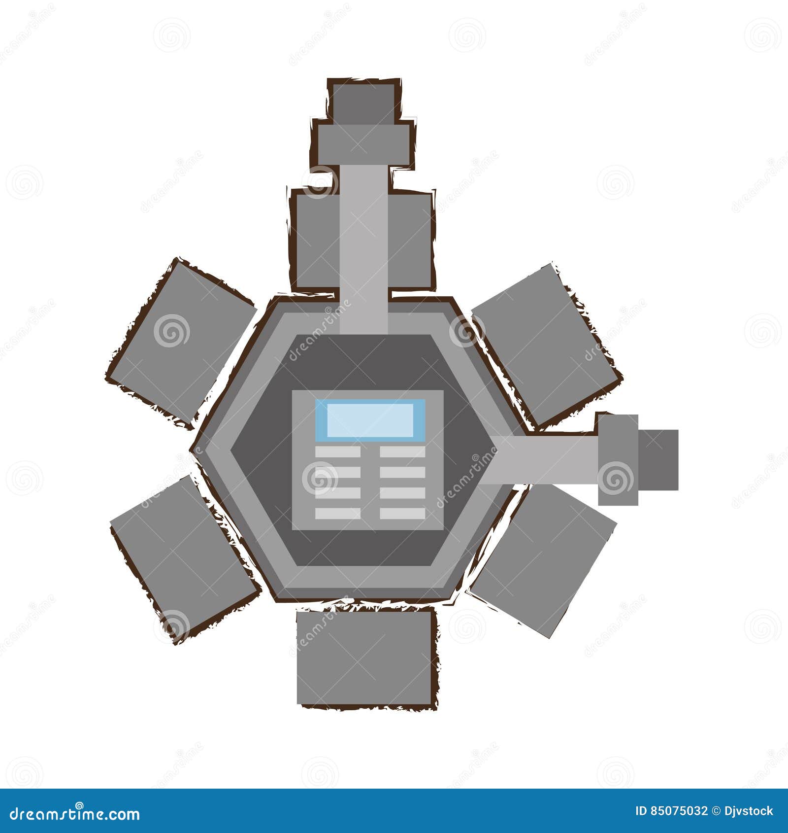 Safe Box Lock Combination Security Color Sketch Stock Illustration ...