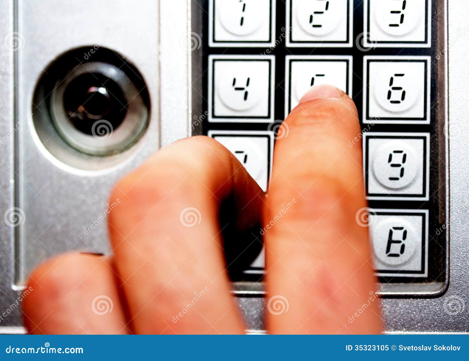 Safe case and fingers stock image. Image of banking, safe - 35323105