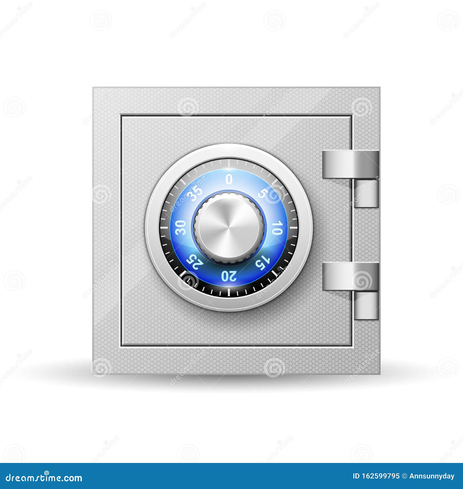 Safe with Combination Lock - Vault Strongbox, Lock Box with Turning ...