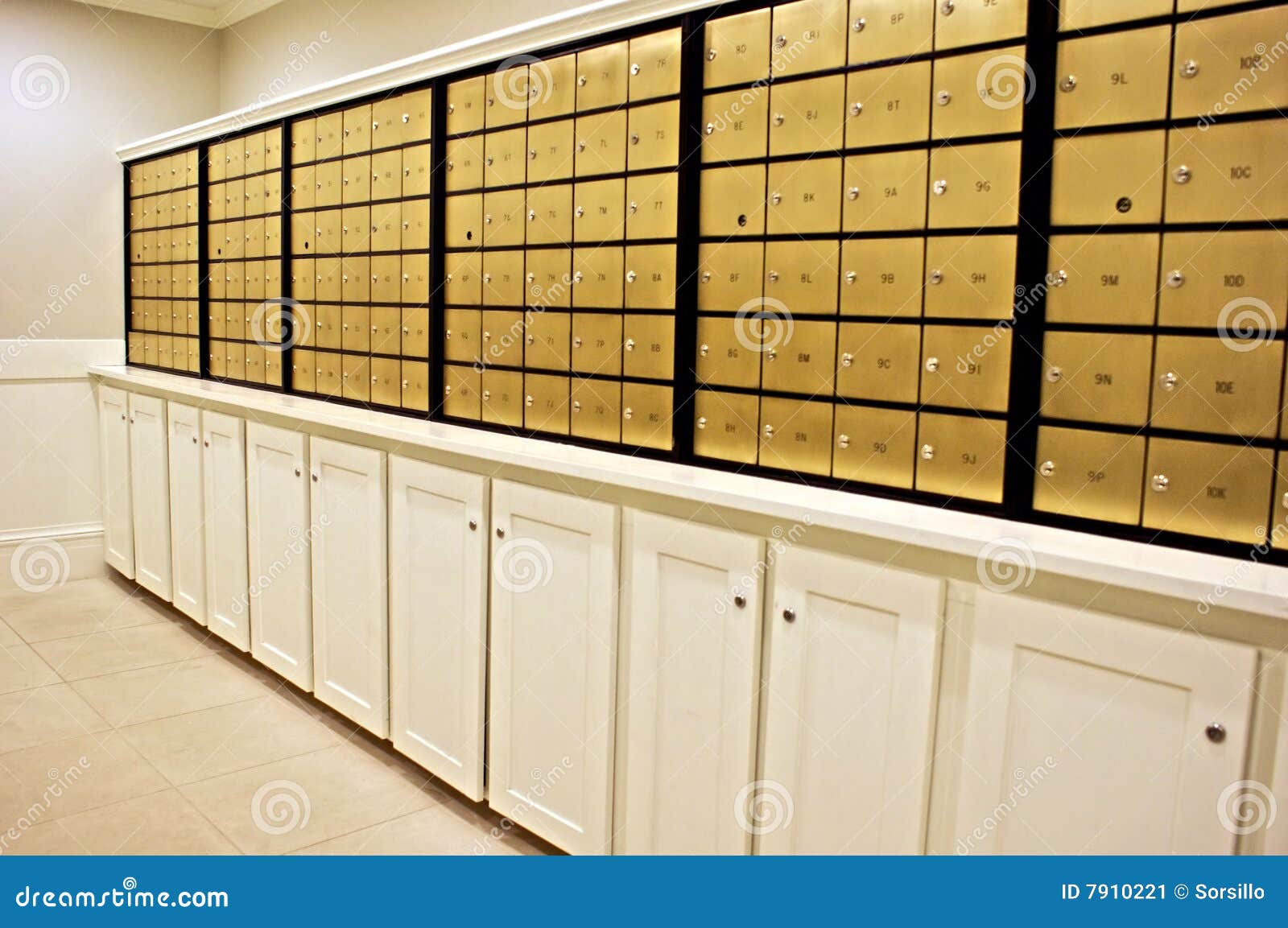 Safe deposit stock image. Image of lock, numbered, bank - 7910221