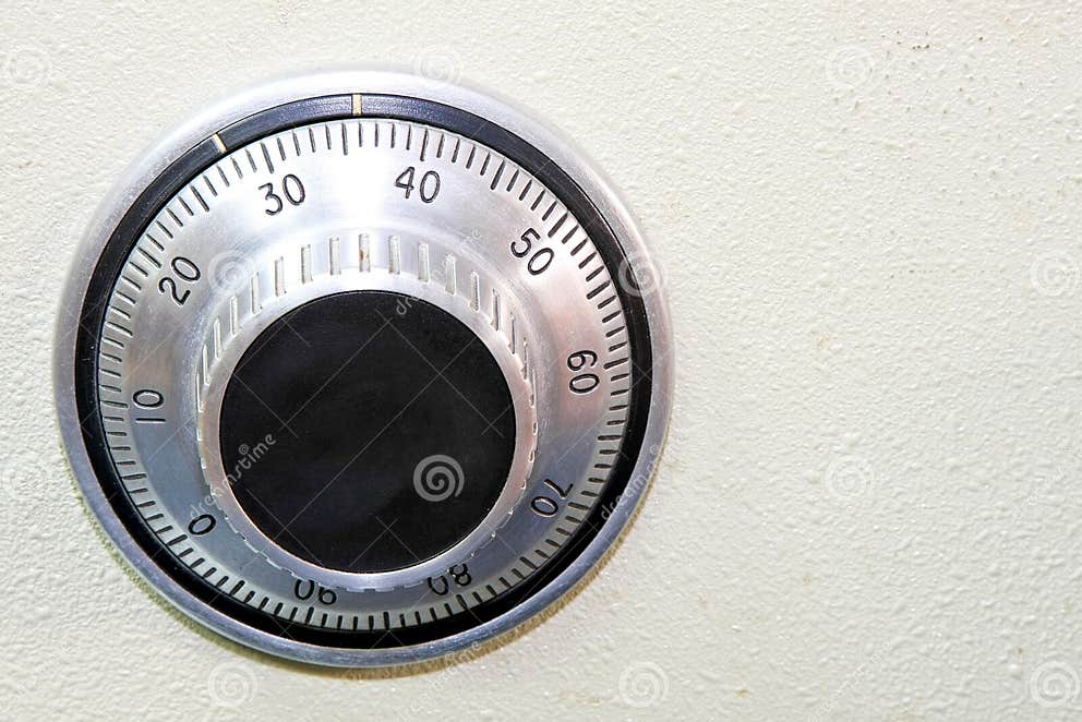Safe dial stock image. Image of bank, round, safety, metal - 10166327
