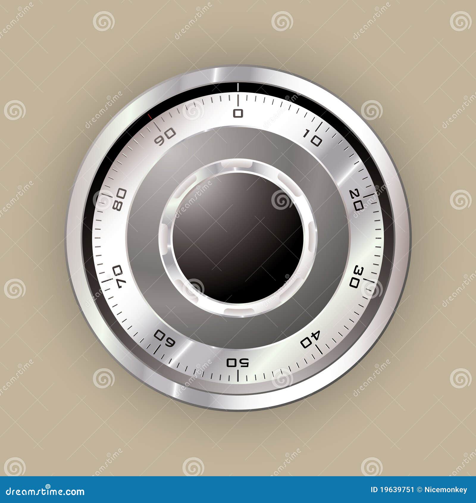 Safe dial stock vector. Illustration of circle, safe - 19639751