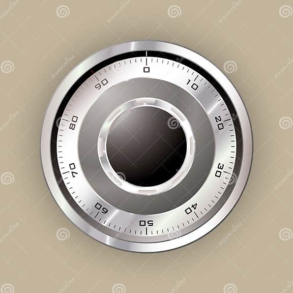 Safe dial stock vector. Illustration of circle, safe - 19639751