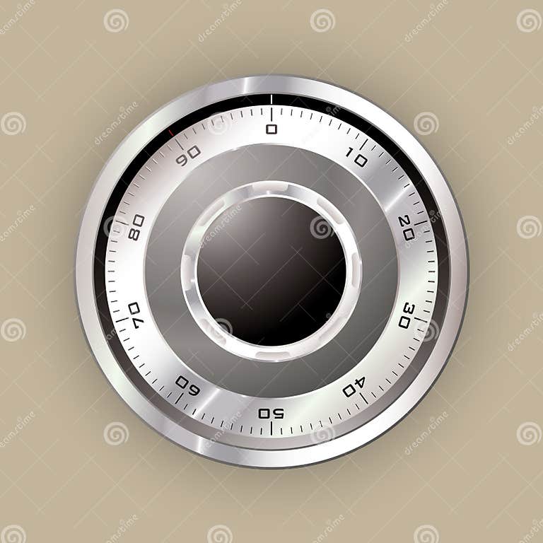 Safe dial stock vector. Illustration of circle, safe - 19639751