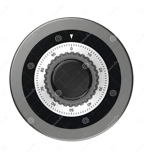Safe dial stock illustration. Illustration of background - 25584829