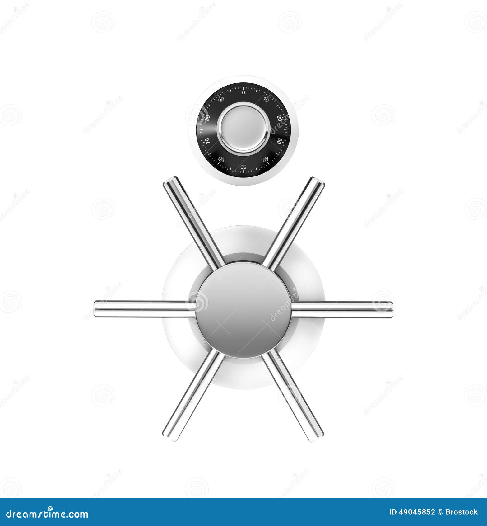 Safe Dial Stock Image | CartoonDealer.com #25584829