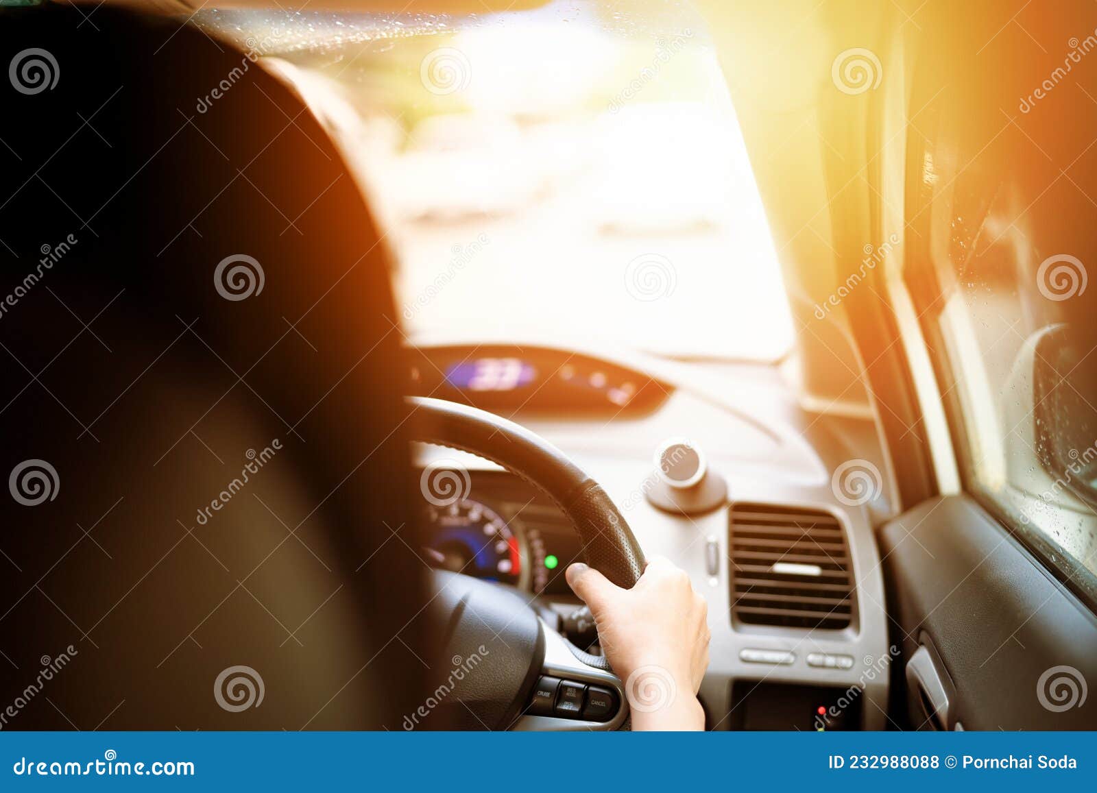 Safe Drive, Speed Control and Security Distance on the Road, Driving ...