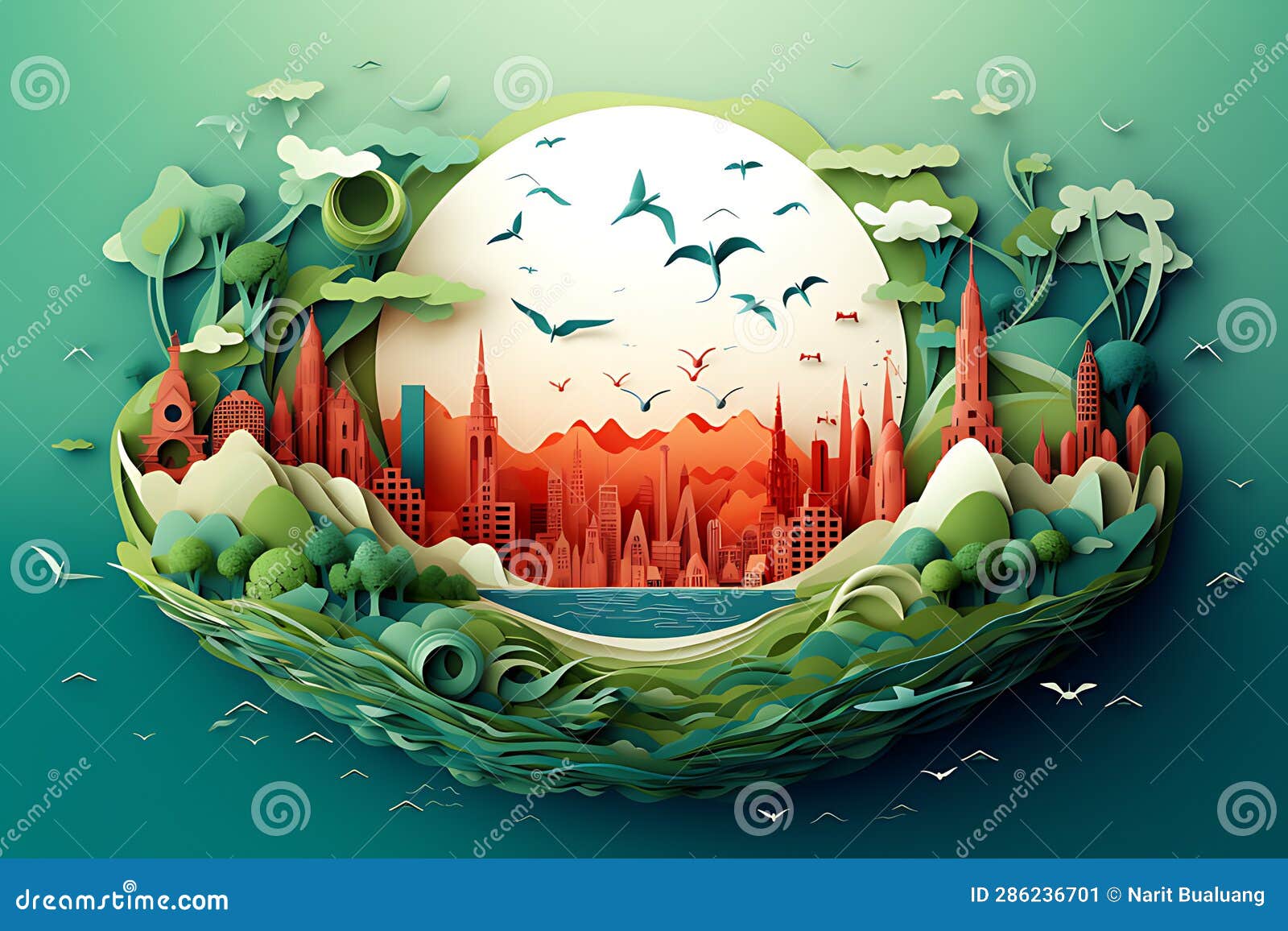 Safe Environmental Form Global Warming with Generative AI Stock ...