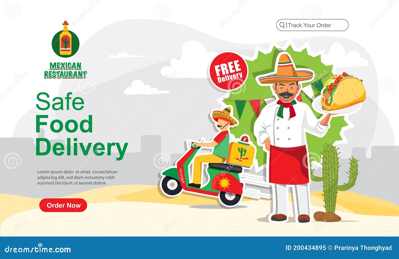 Safe Food Delivery Order, Food Delivery Service ,Scooter Delivery ...