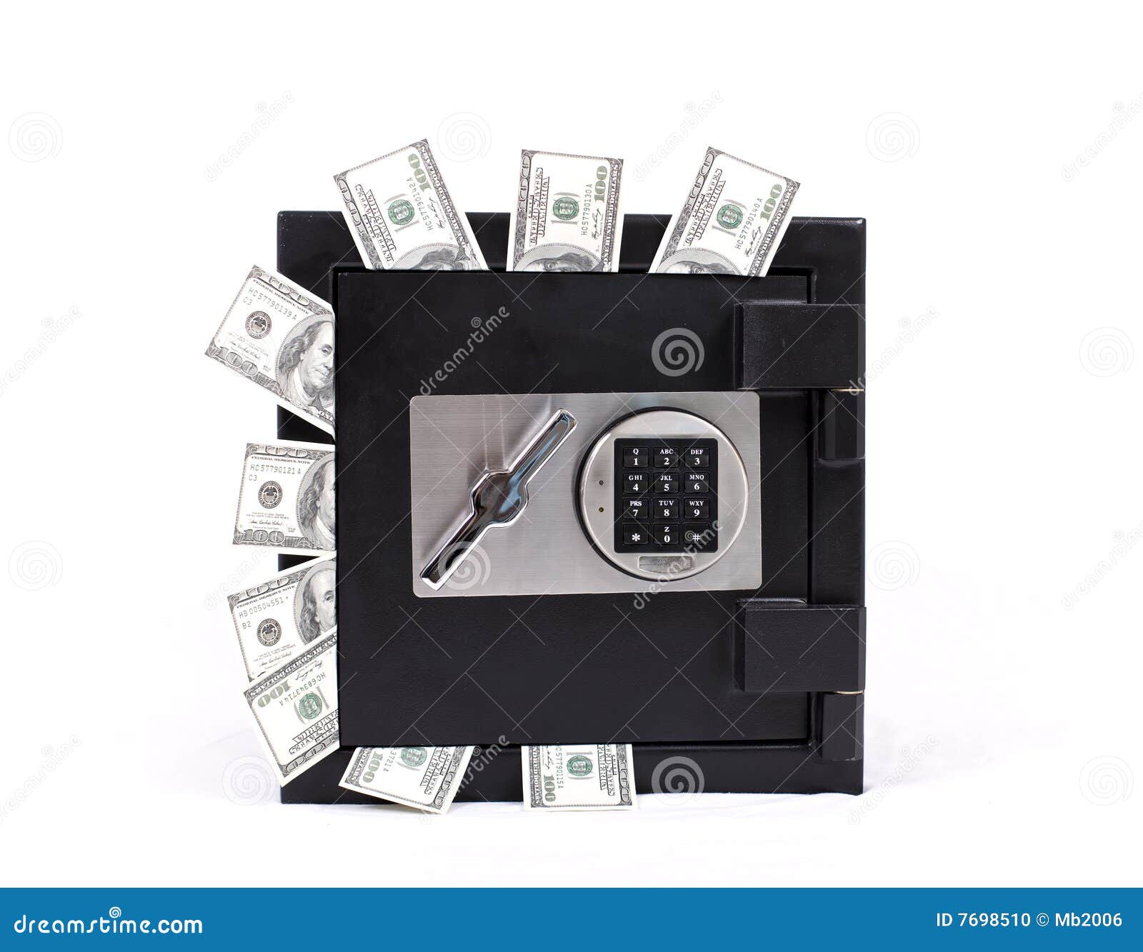 Safe full of money stock photo. Image of buying, debt - 7698510