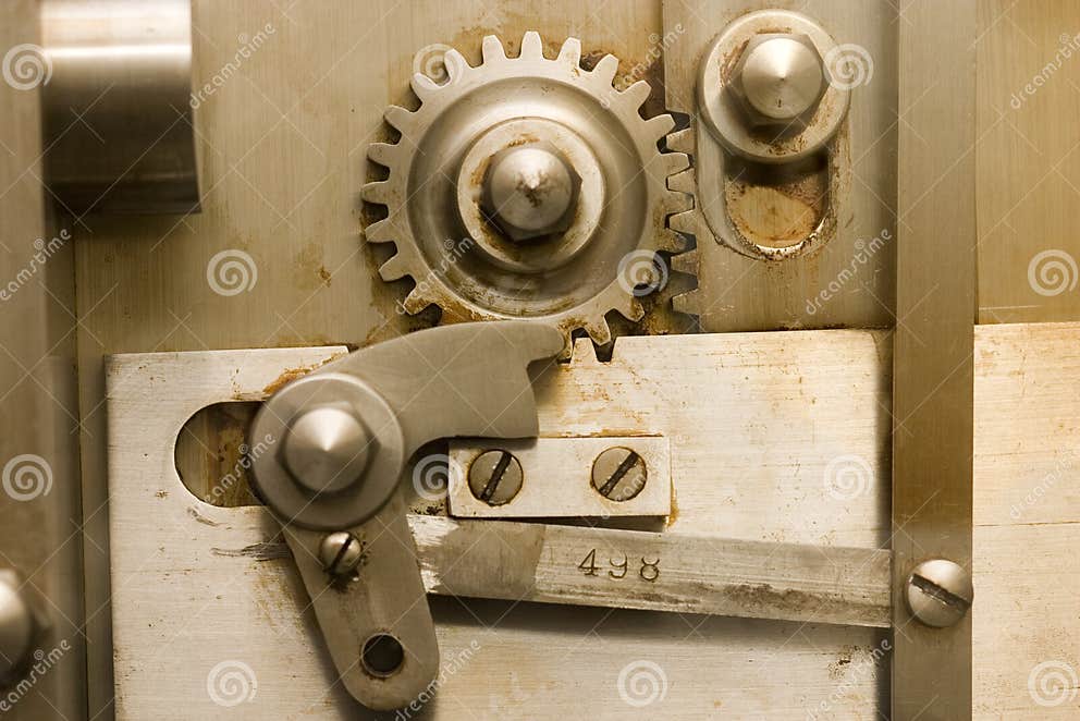 Safe Gears 1 stock photo. Image of security, metal, secure - 528972