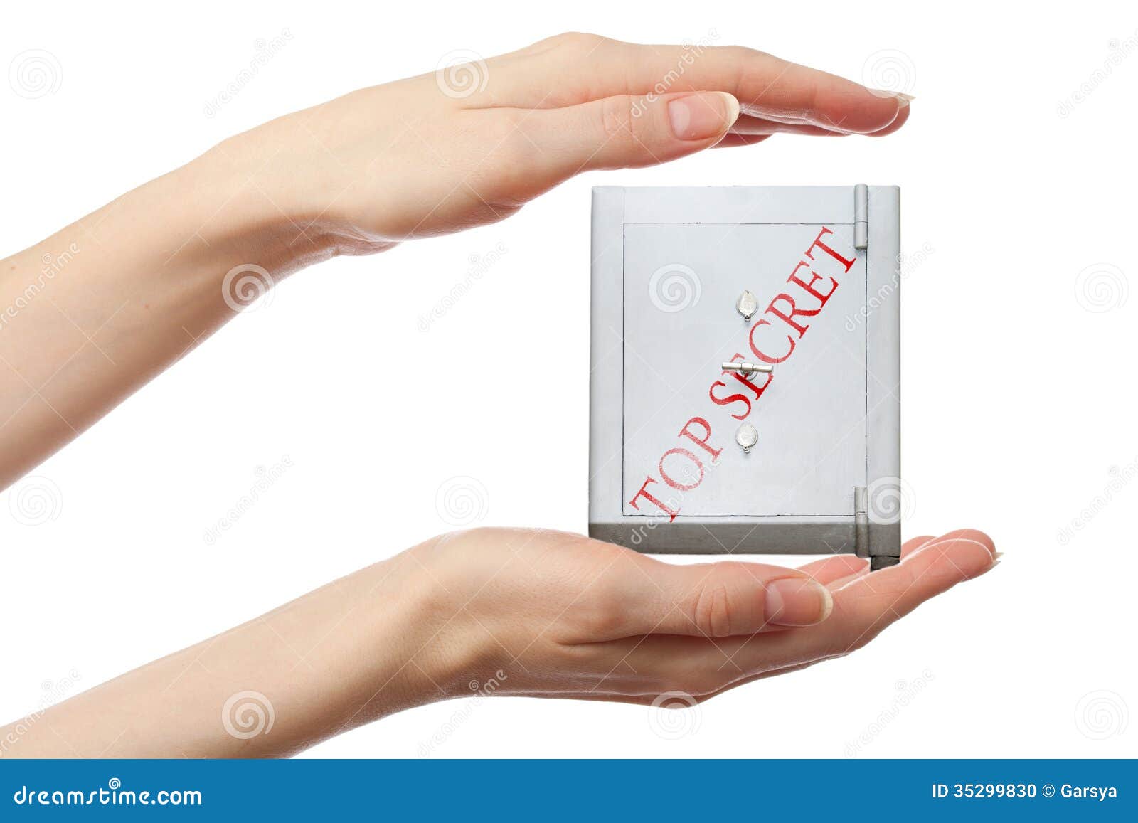 Safe in hands stock photo. Image of business, deposit - 35299830