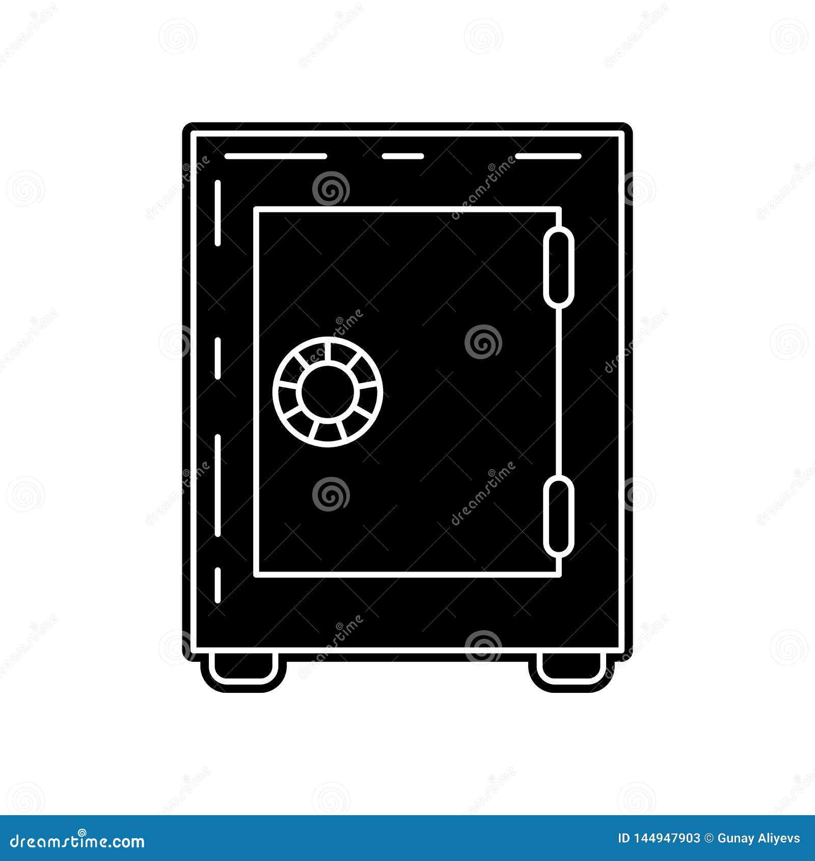 Safe Icon. Element of Banking for Mobile Concept and Web Apps Icon ...