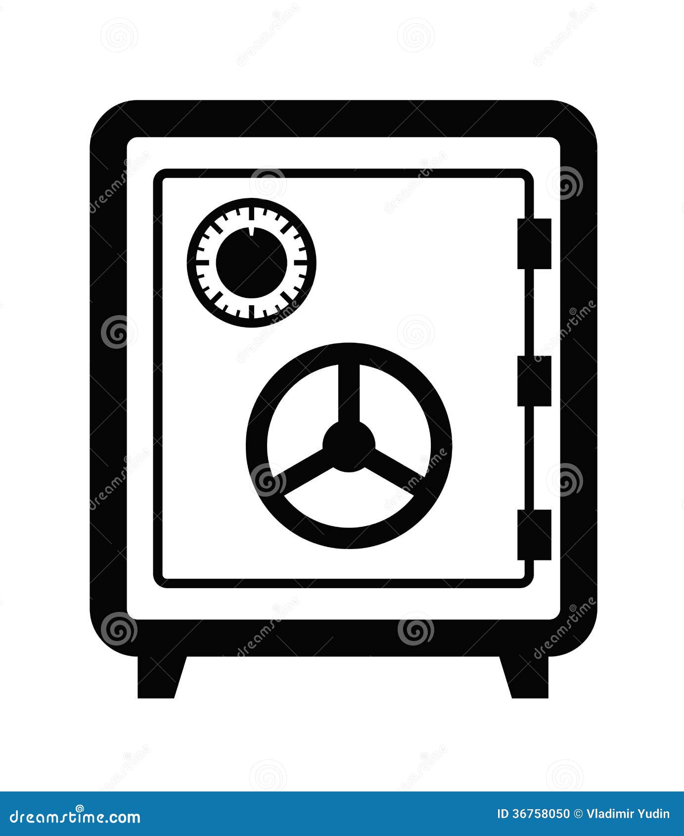 Safe Icon Stock Photo - Image: 36758050