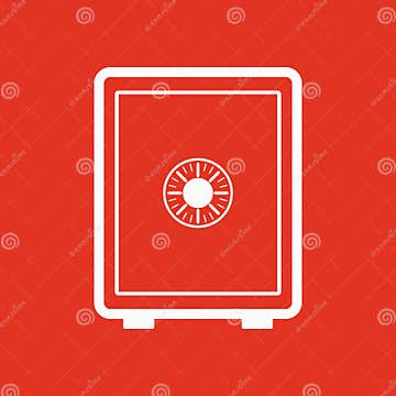 The safe icon. Safe symbol stock vector. Illustration of graphic - 78672688