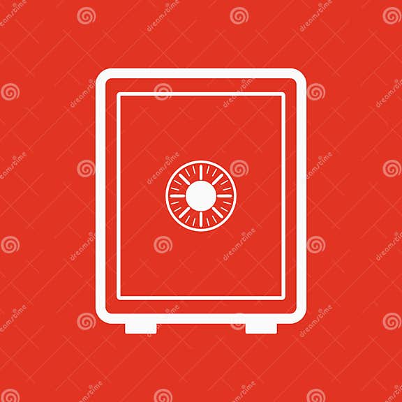 The safe icon. Safe symbol stock vector. Illustration of graphic - 78672688