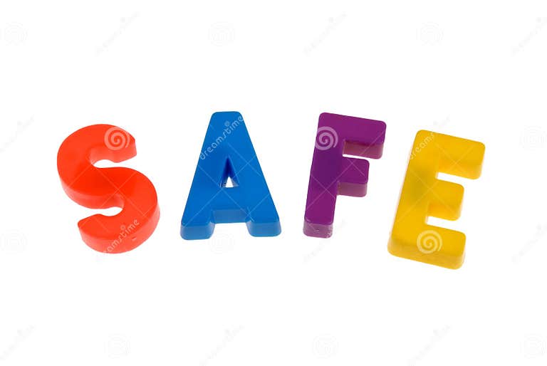 Safe letters stock image. Image of insurance, safe, learn - 2181601