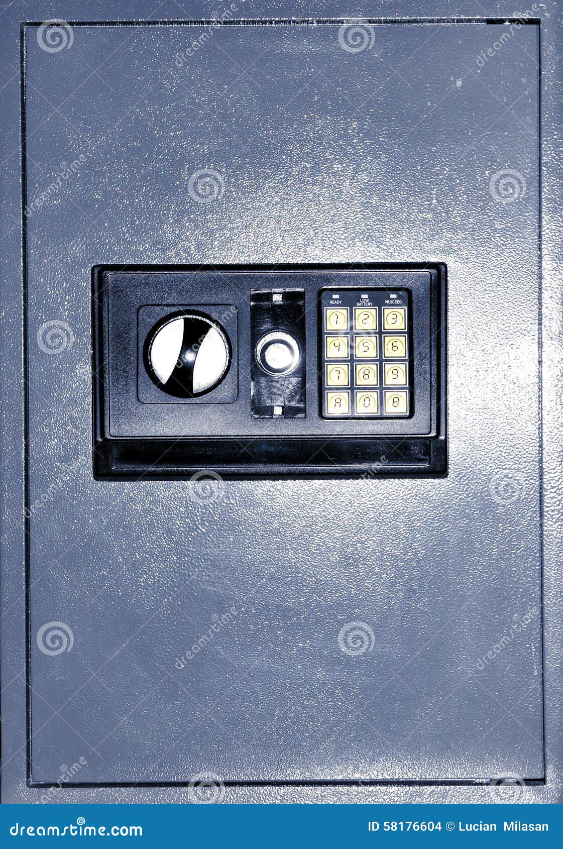 Safe lock stock photo. Image of electronic, money, concept - 58176604