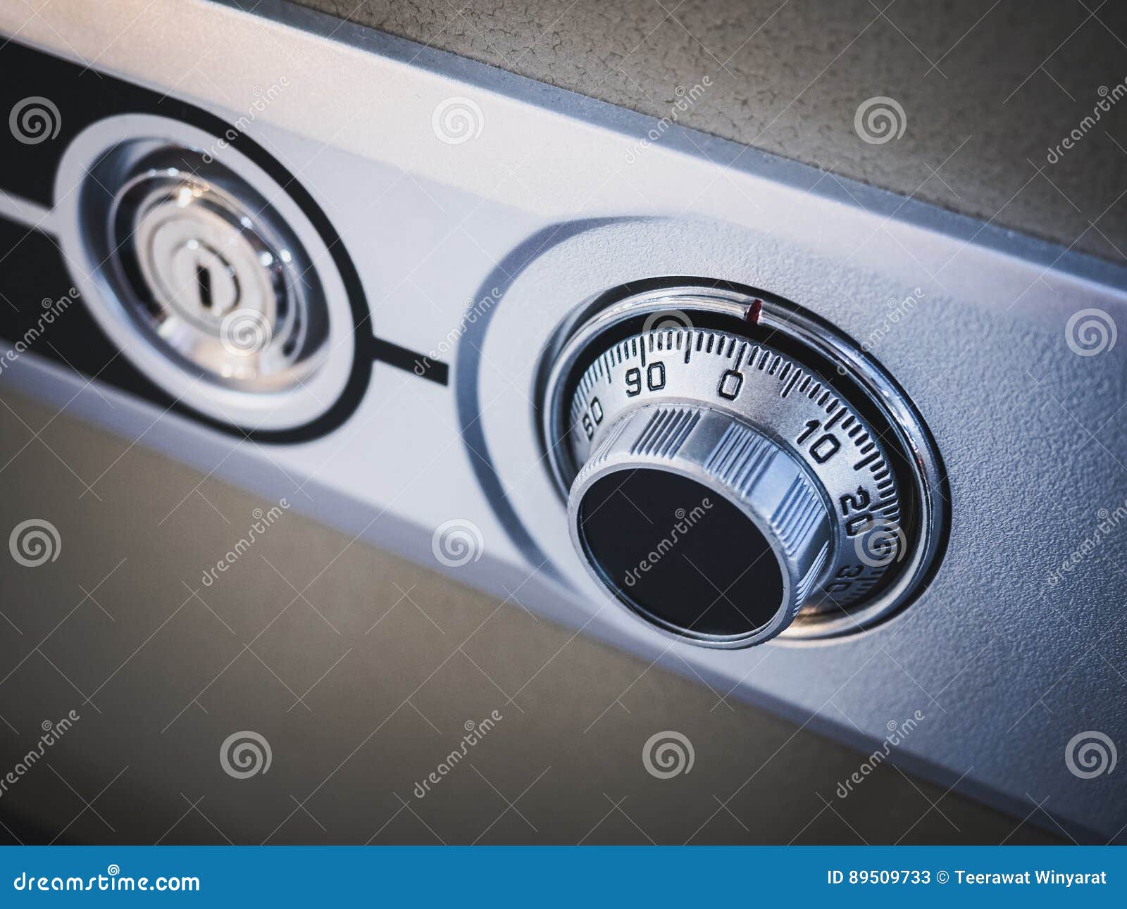 Safe Lock Code on Safety Box Bank Business Finance Security Stock Image ...