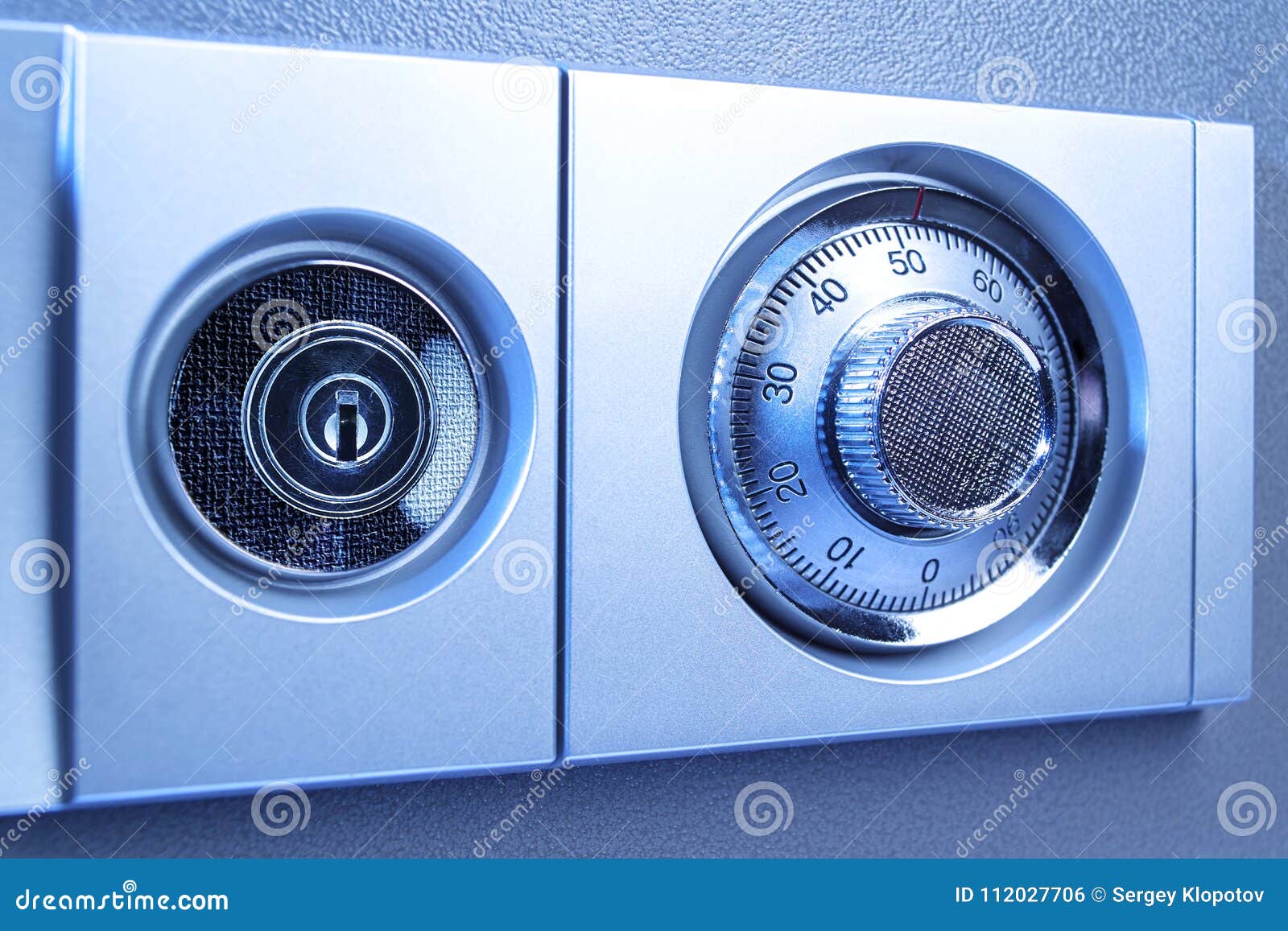 Safe Lock Code on Safety Box Bank Perspective Stock Photo - Image of ...