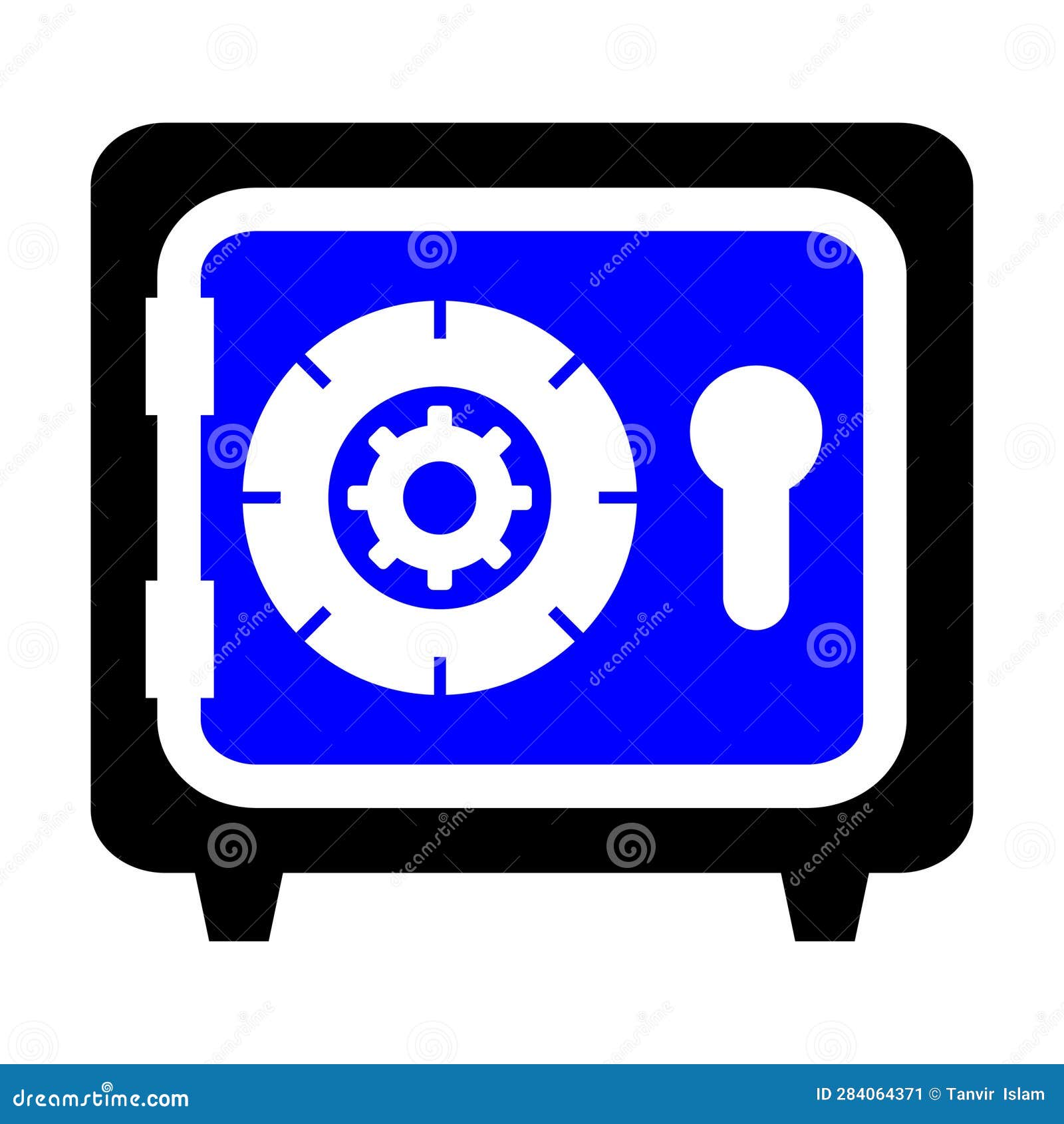 Safe Locker Vector Logo | CartoonDealer.com #160987932