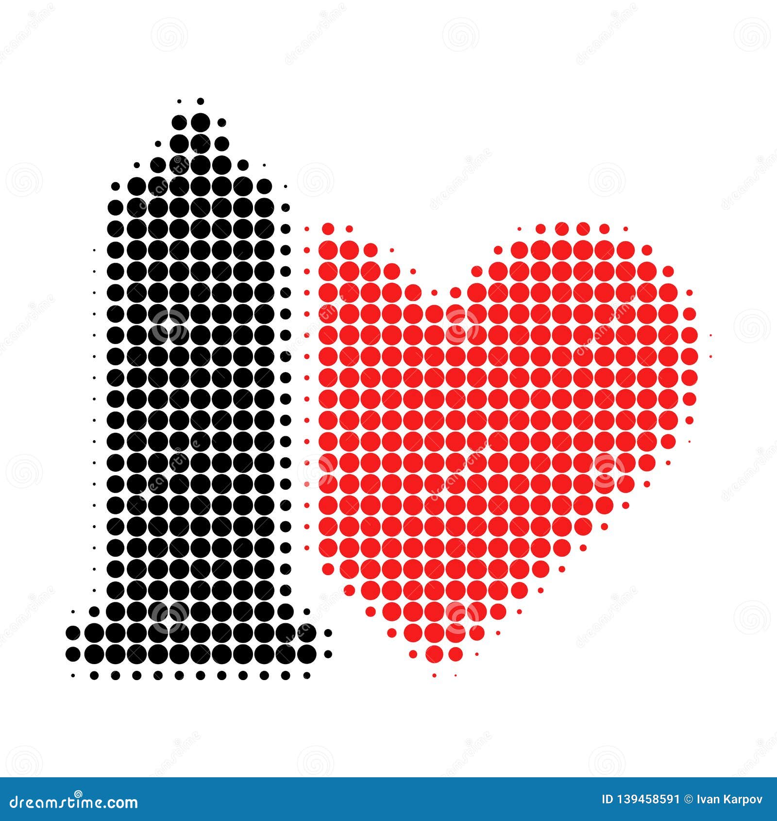 Safe Love Halftone Dotted Icon Stock Vector - Illustration of privacy ... Safe Love Halftone Dotted Icon Stock Vector - Illustration of privacy ...