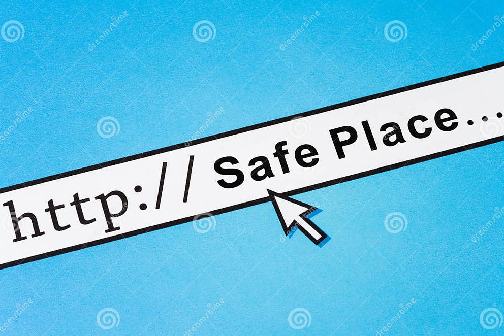 Safe Place stock image. Image of computer, safety, issues - 9341935