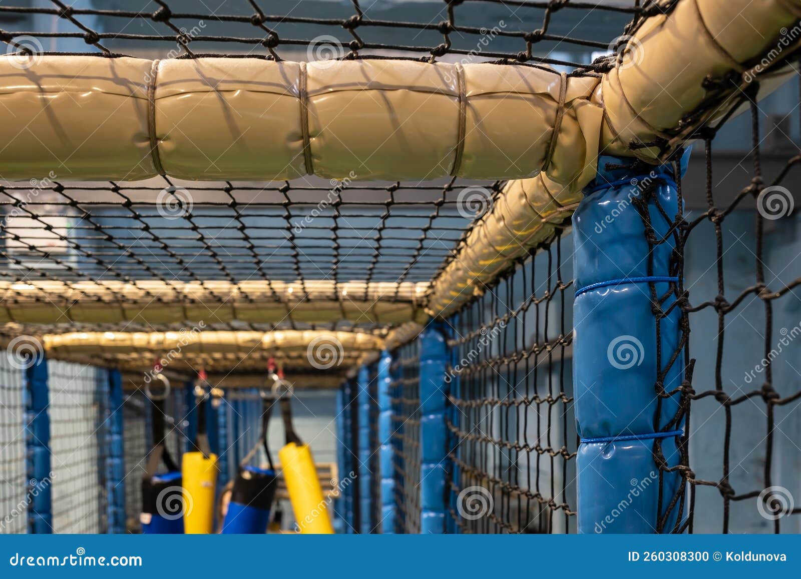 Safe Playground. Soft Constructions and Mesh To Prevent Falling, in the ...