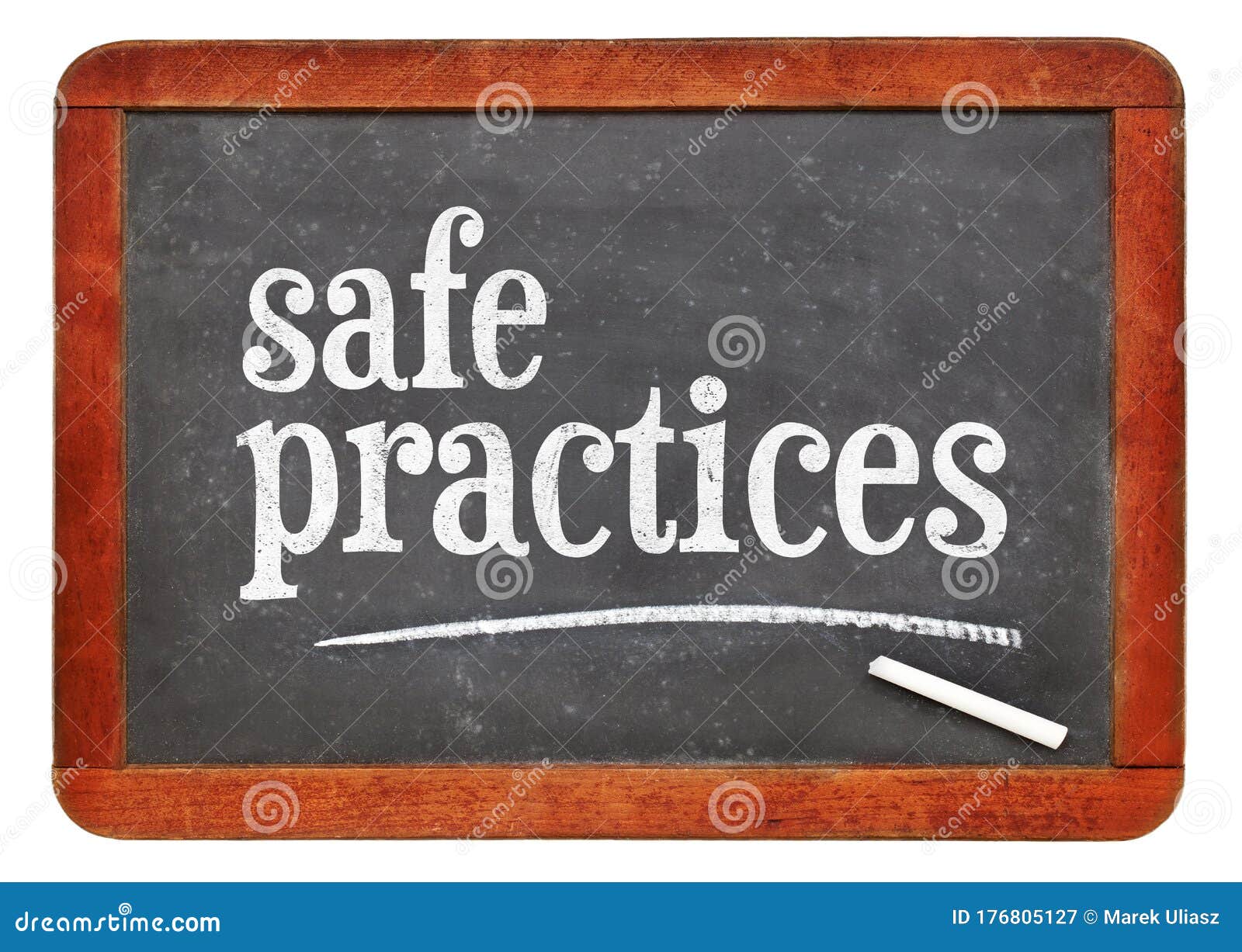 Safe Practices Blackboard Sign or Banner Stock Image - Image of chalk ... Safe Practices Blackboard Sign or Banner Stock Image - Image of chalk ...