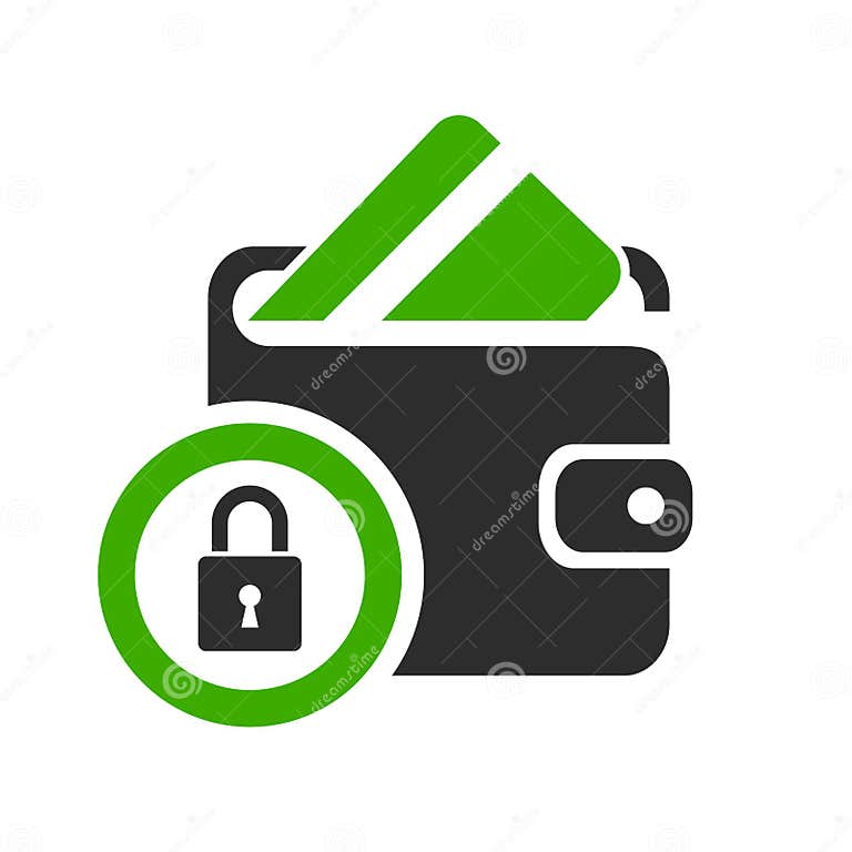 Safe purchase vector icon stock vector. Illustration of mark - 176715103