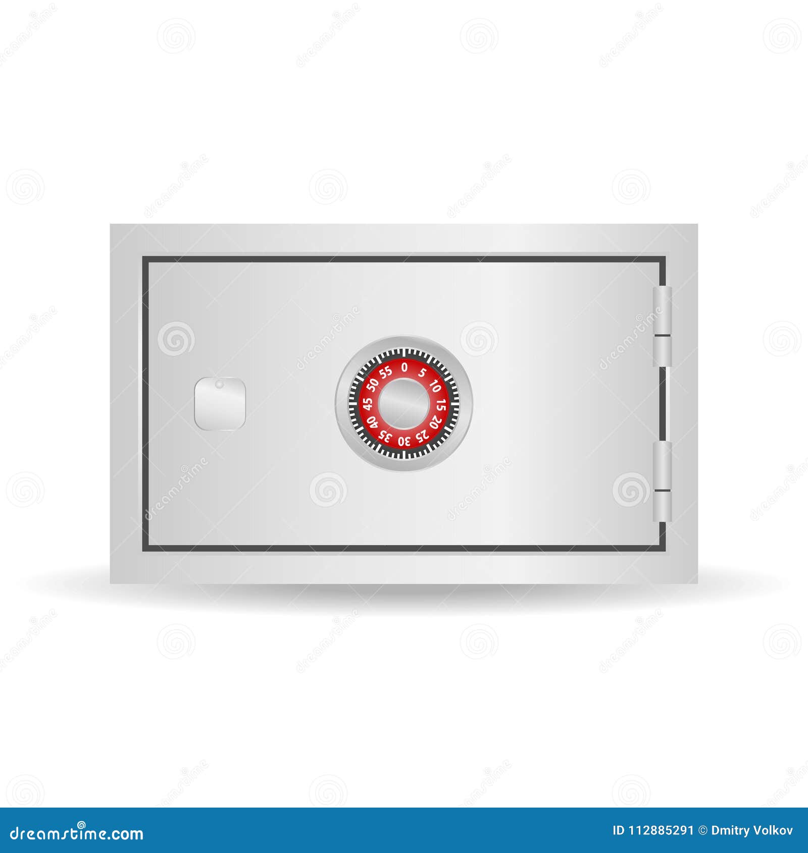 Safe, Realistic Safe with a Combination Lock. Safe Badge Stock ...