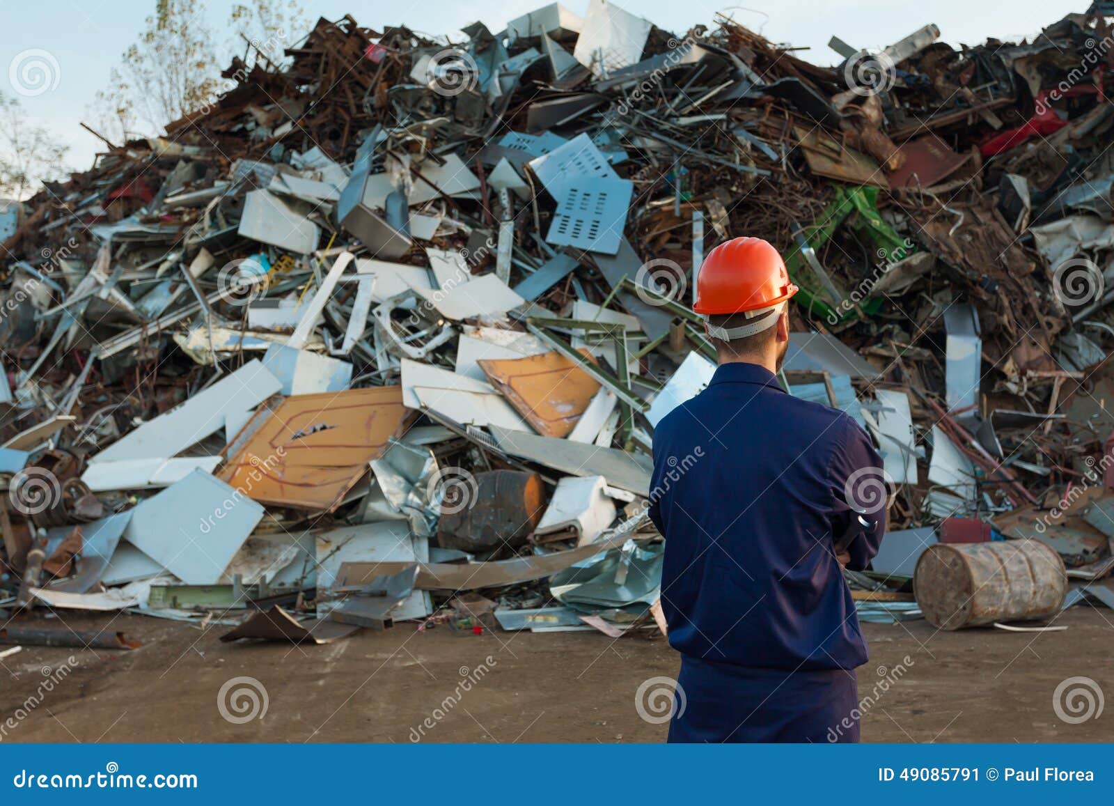 Safe recycling stock image. Image of equipment, adult - 49085791