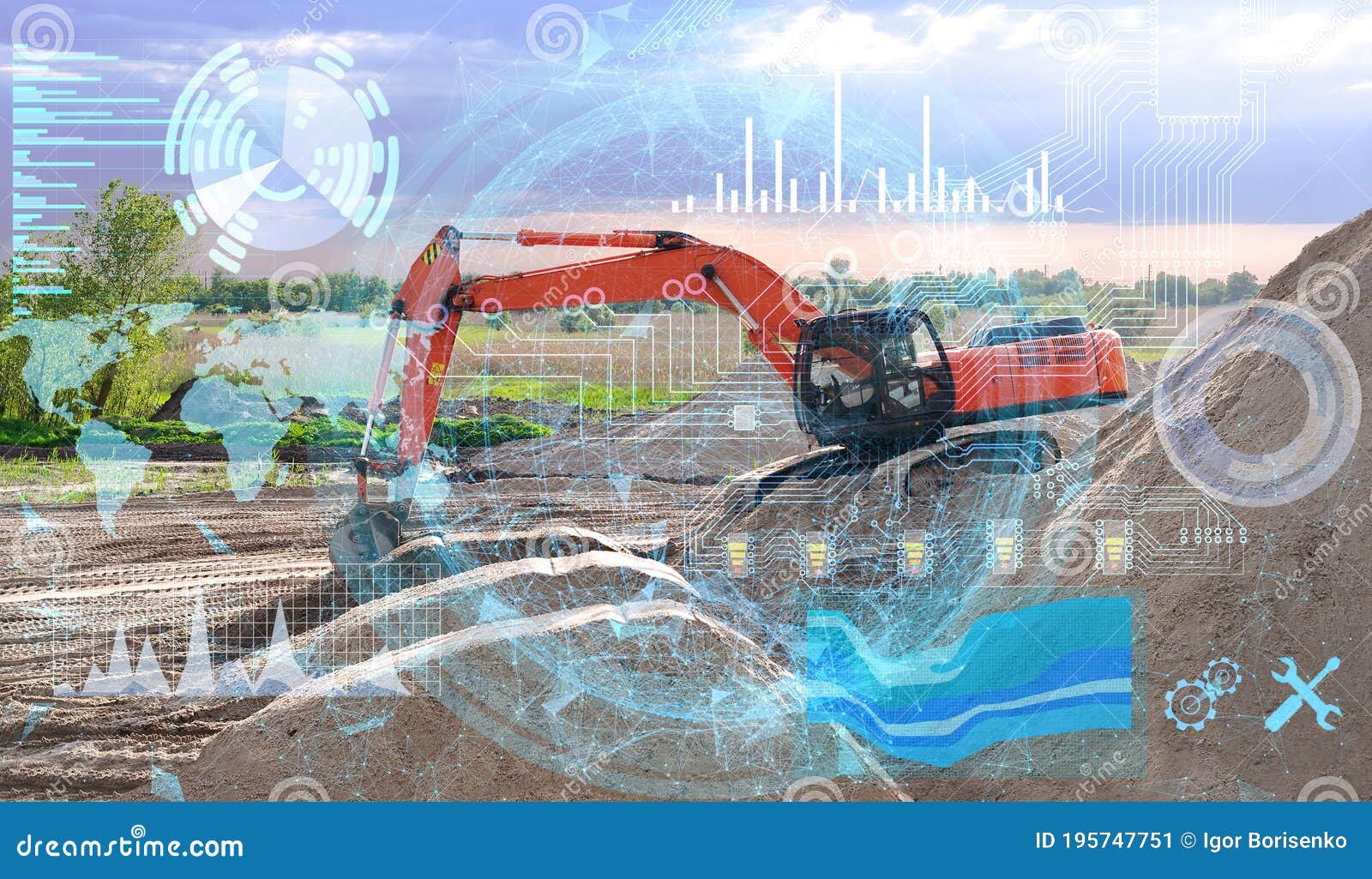 Safe Road Works with an Excavator in a Fully Automatic Production Based ...